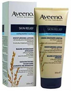 Aveeno Skin Relief Cooling Menthol Moisturising Lotion For Dry ...