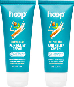 hoop Hand Cream - Moisturizer & Pain Relief for Wrist, Thumb, Carpal ...