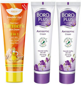 BOROPLUS ANTISEPTIC GERM CREAM 19 ML PACK OF 2 WITH CREAM 30 GRM ...