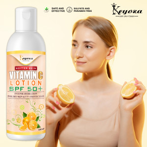 KEYOZA Glowing Skin Lotion Cream Vitamin C SPF 50+ - Price in India ...