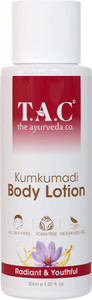 TAC - The Ayurveda Co. Kumkumadi Body Lotion for Nourished, Hydrated ...