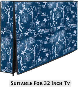 Declooms 32 Inch TV Cover Waterproof Dustproof Washable Cover for 32 ...