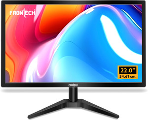 Frontech - 55.88 cm (22 inch) HD LED Backlit VA Panel Monitor (MON-0058 ...