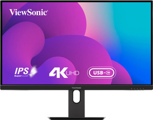 ViewSonic 68.58 cm (27 inch) 4K Ultra HD IPS Panel Monitor (VX2762U-4K ...