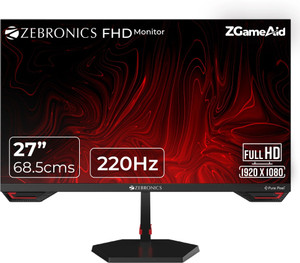 ZEBRONICS 64.77 cm (26 inch) Full HD IPS Panel Gaming Monitor (Zeb-S27A ...