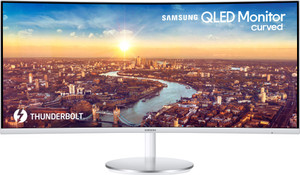 Samsung 86.36 cm (34 inch) Curved WQHD VA Panel Thunderbolt 3 Port ...