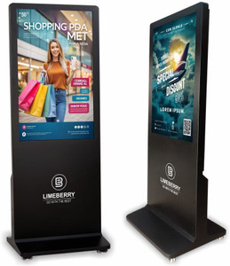 LIMEBERRY Digital Signage Standee Projector Screen Kiosk Advertisement ...
