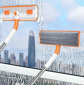 kroywen 2 in 1 Window Cleaning Tool Squeegee Window Cleaner with ...