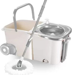 Elite Factory Double Twin Bucket Mop With Wheel-Mop Set, Mop, Cleaning ...