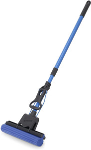 BUYERZONE WITH BZ LOGO Sponge Mop for Floor Cleaning, Butterfly Mop ...