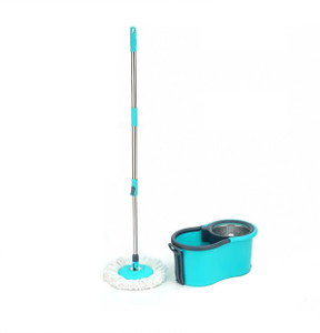 SHREEJI ENTERPRISE Mop with Bucket, pocha for floor cleaning, 360° Spin ...