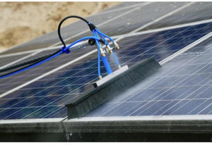 greenizon Solar Panel Cleaning Brush with Aluminium Extension Pole and ...