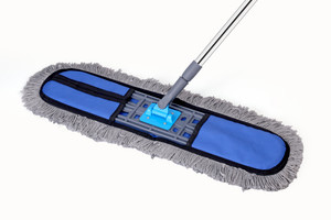 PROCLEAN PROCLEAN WET & DRY MOP (24-INCH) with 4 feet SS Adustable Pipe ...