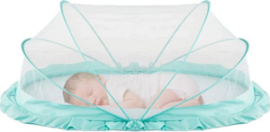 SafeMyles Baby Folding Crib Mosquito Net Ocean Green Crib net Big Size ...