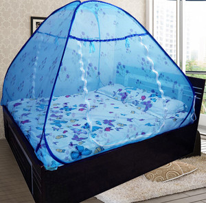 didhiti Polyester Adults Washable BLUE-HH-CCC mosquito net king size 6* ...