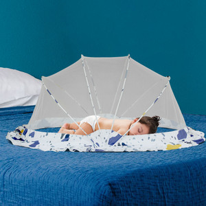 Lifekrafts Baby Folding color pattern crib net Regular size Nylon ...