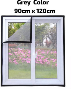 WNE Jaliwale Fibre Adults Washable 120 GSM glass Pre-Stitched Window ...