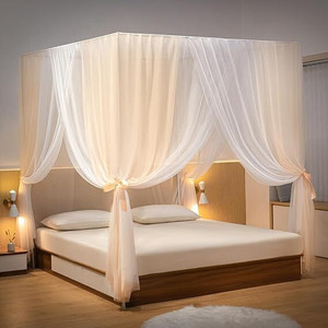 VVS Polyester Adults Washable Double Layers Palace Mosquito Net for ...