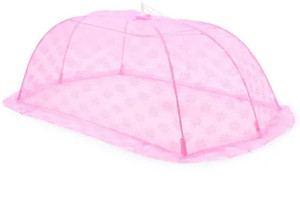 The Minies Nylon Infants Washable Portable Sleeping Large Pink Mosquito ...
