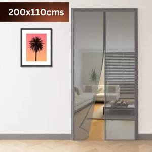 TurtleGrip Polyester Adults Washable Polyester Door Mosquito Net for ...