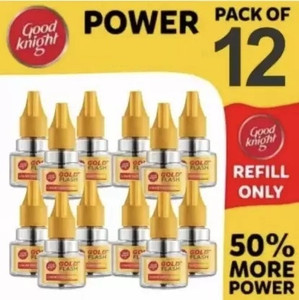 Good Knight Gold Flash Mosquito Vaporiser Refill 12 Pack Mosquito ...