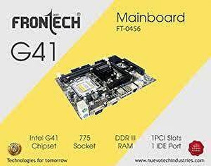 Frontech FT G41 FT-0456 LGA 775Socket ATX Intel G41 + ICH7 Chipset DDR3 ...