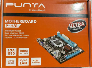 Punta PUNTAH81 MOTHERBOARD3YEARWARANTY Motherboard - Punta : Flipkart.com