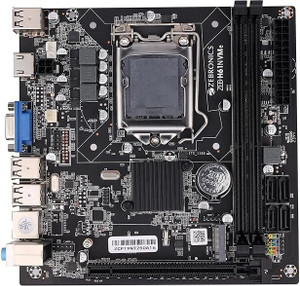 ZEBRONICS H61 MOTHER BOARD LGA 1155Socket Micro-ATX Intel H61 Chipset ...