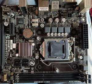 Dtech Gigabyte GA-H61M-S LGA 1155Socket Mini-ATX Intel H61 Express ...