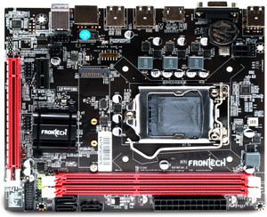 Frontech H61/1155 DDR3 LGA 1155Socket Micro-ATX Intel H61 Express ...