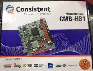 consistents CMB H81 LGA 1150Socket Micro-ATX Intel H81 Express Chipset ...