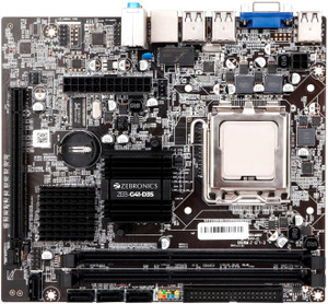 ZEBRONICS G41-D3S Micro-ATX LGA 775 Socket LGA 775Socket Micro-ATX ...