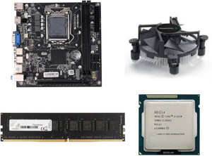 ZEBRONICS H61-i3-3rd-8gb Pfan-combo LGA 1155Socket ATX Intel H61 ...