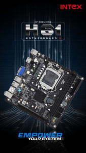 Intex H61 LGA 1155Socket Mini-ITX Intel H61 Chipset DDR3 Motherboard ...