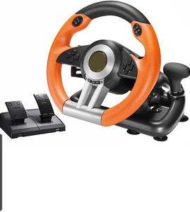 Clubics V3Steering Wheel with Brake Pedal Set Car Racing Game 8 Motion ...