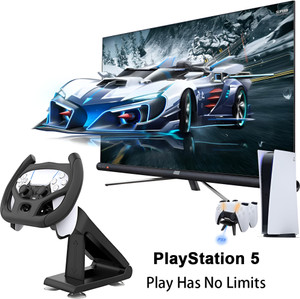 HG WORLD PS5 Multi Axis Steering Wheel |Driving Game Steering Wheel ...