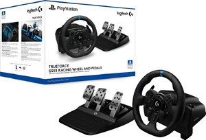 Logitech G923 Racing Wheel | Pedals | Dual Clutch | TRUEFORCE Force ...