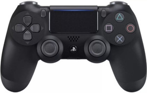 SONY DualShock 4 Wireless Controller Gamepad (Black, For PS4) Motion ...