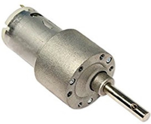 MatLogix 100 RPM 12V DC Johnson Geared Motor For Robotics/Robowar (Long ...