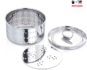 netizen Stainless Steel Bread Mould Quality Round Paneer Maker/Paneer ...