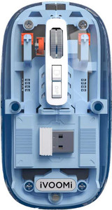 iVoomi OPAQUE Wireless Ambidextrous Mechanical Mouse with Bluetooth ...