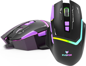 EVOFOX Banshee 3 Mode Wireless Ambidextrous Optical Gaming Mouse with ...