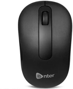 Styylo Enter Wireless Optical Mouse SCROLLER (2.4GHz Wireless, Black ...