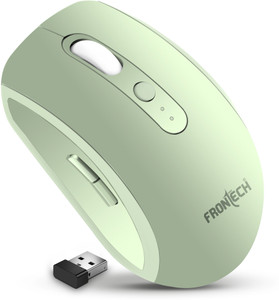Frontech Wireless Mouse 2.4 GHz | 4 Handy Buttons | Scroll Wheel 1600 ...