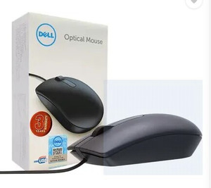 DELL MS116Wired Optical Mouse 1000DPI LED Tracking Scrolling Wheel ...