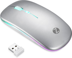Zoook Blade / Rechargeable, 7 Color RGB, Silent Wireless Optical Mouse ...