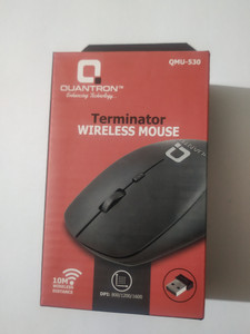 Quantron QMU -530 TERMINATOR WIRELESS MOUSE . Wireless Ambidextrous ...