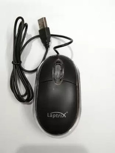 tech mentorz Laptrix sk1008 Wired Optical Mouse (USB 3.0, Black) Wired ...