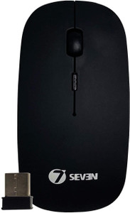 7 SEVEN Wireless Mouse with in-Built Rechargeable Battery for Microsoft ...