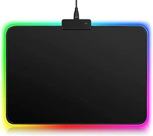 Aries firm LED Gaming Mouse Pad 16 Million RGB Color Set | 7 LED Color ...